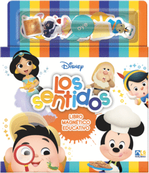 LOS SENTIDOS DISNEY. LIBRO MAGNETICO. NOVELTY. Libro en papel ...